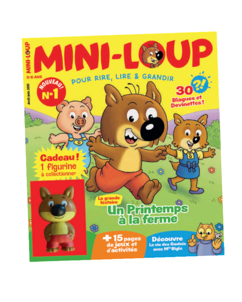 PRISMA MEDIA ET HACHETTE LIVRE lancent le magazine MINI-LOUP - Prismamedia